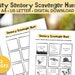 Printable Sensory Scavenger Hunt for Your Street, Neighbourhood or City ...