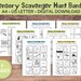 Printable Sensory Scavenger Hunt Bundle, Kids Scavenger Hunt, Sensory ...