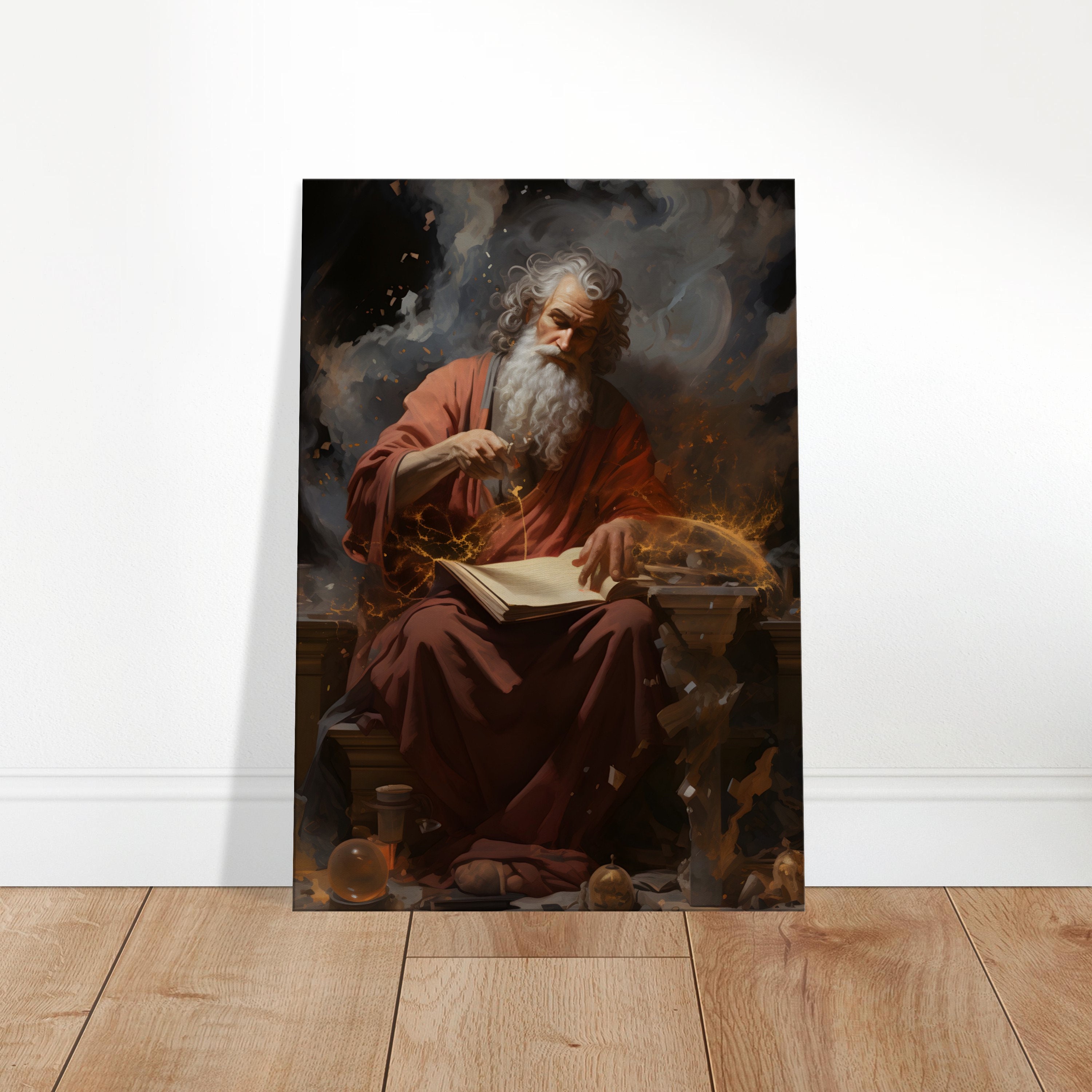 Ancient Greek Philosopher Plato Framed Ready to Hang CANVAS Wall Art ...