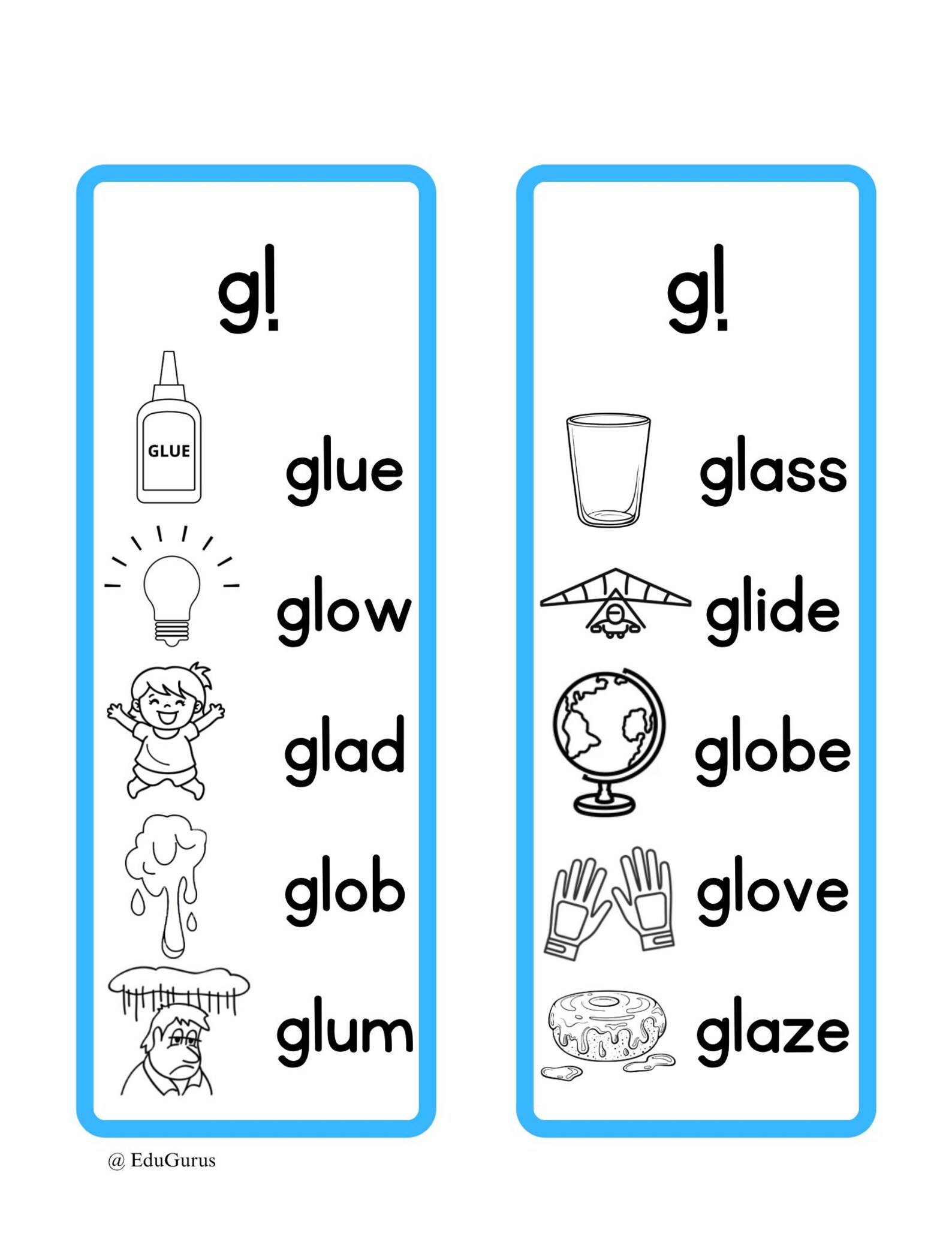 Montessori Beginning Blends Word Lists: Early Literacy PDF (digital ...