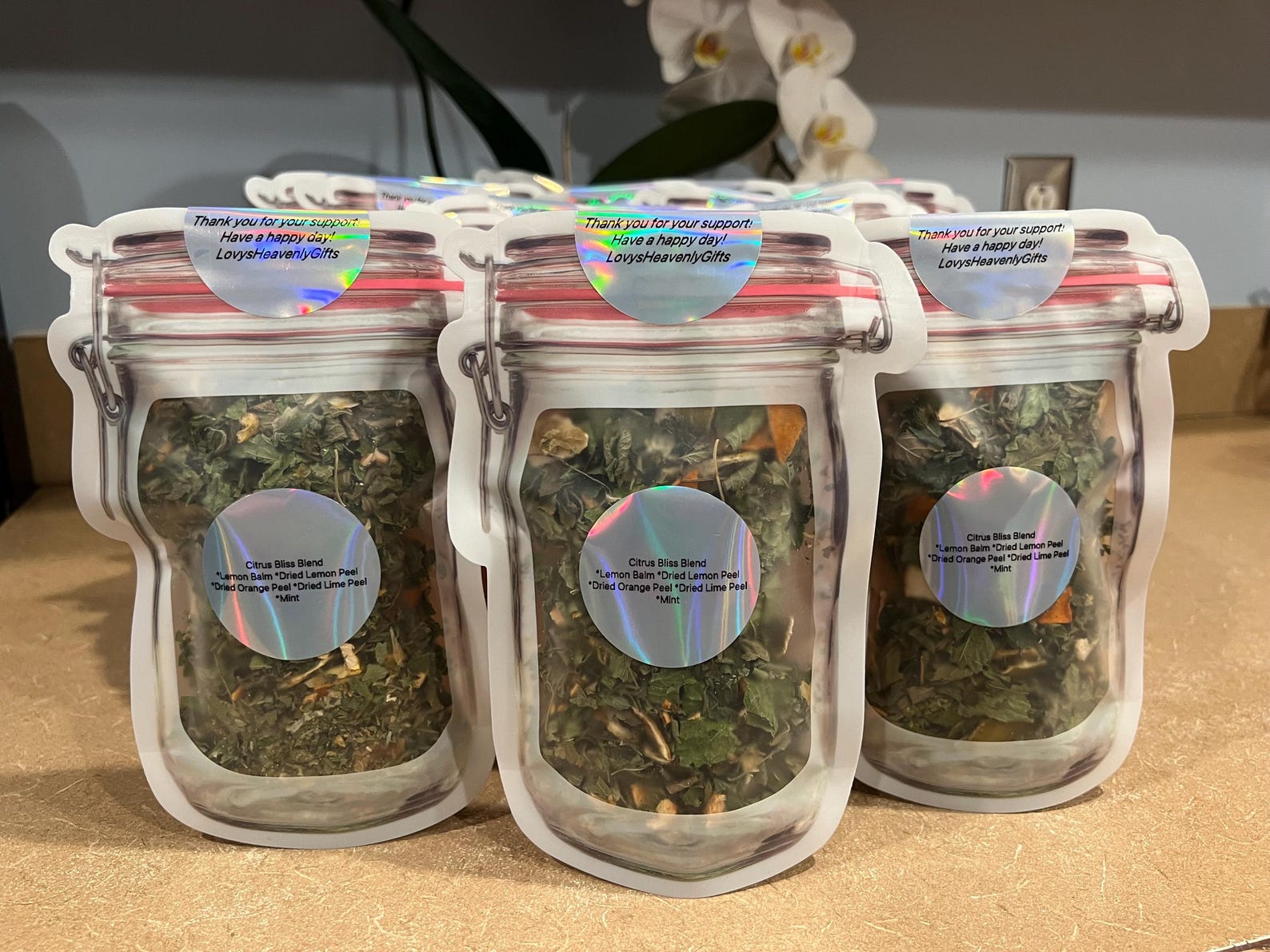 Citrus Bliss - Tea Blend - Gourmet Handcrafted Loose Leaf Herbal Tea - Etsy