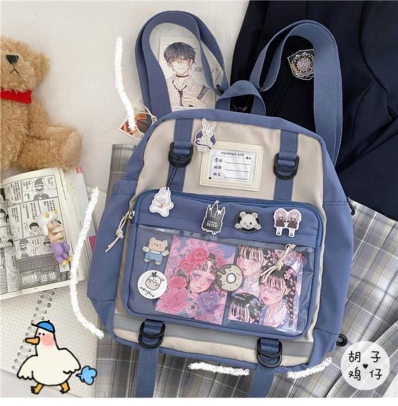 Ita Bag Crossbody Japanese Ita Bag Backpack Teenage Girls - Etsy