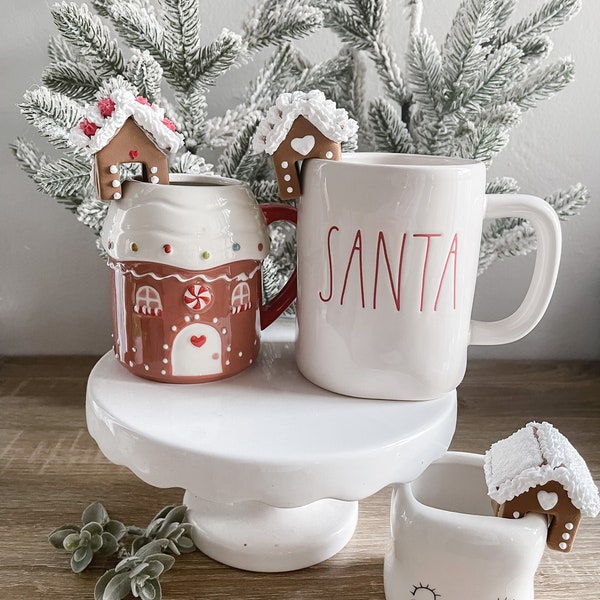 Gingerbread Mug Topper - Etsy