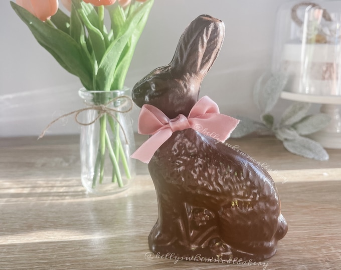 Faux Chocolate Bunny, Fake Chocolate Bunny, Easter Decor, Easter Treats ...