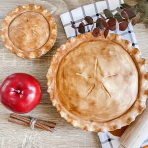Faux Apple Pie, Fake Apple Pie, Fake Pie Display, Apple Decor, Apple ...
