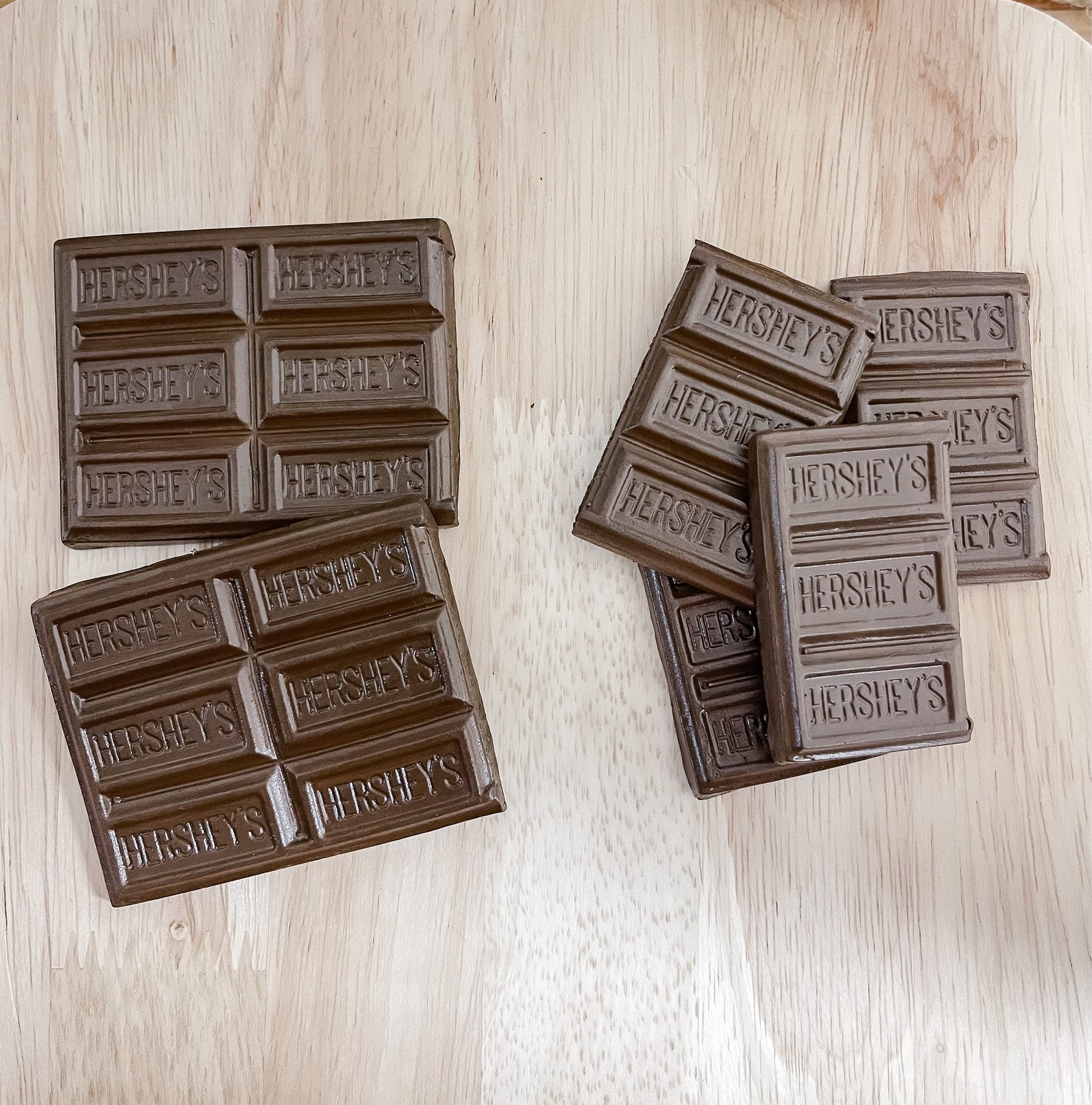 S'more Set of Faux Marshmallows, Faux Chocolate Bars & Faux Graham ...