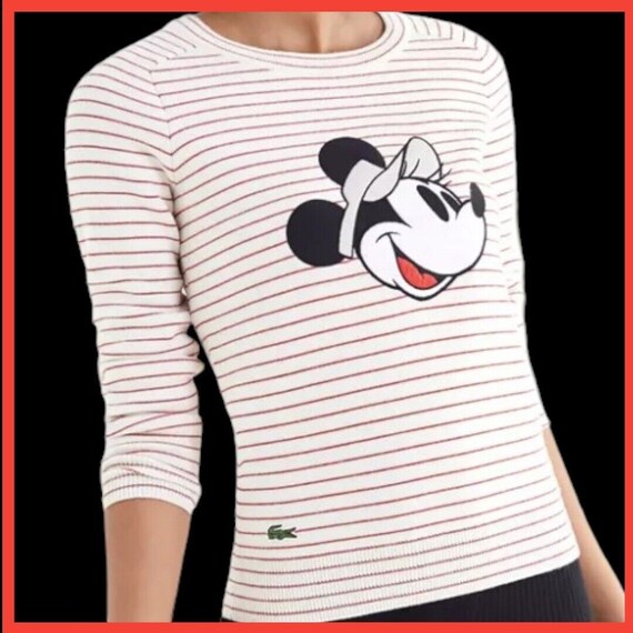 LACOSTE X DISNEY Collaboration Collector Minnie Strip… - Gem