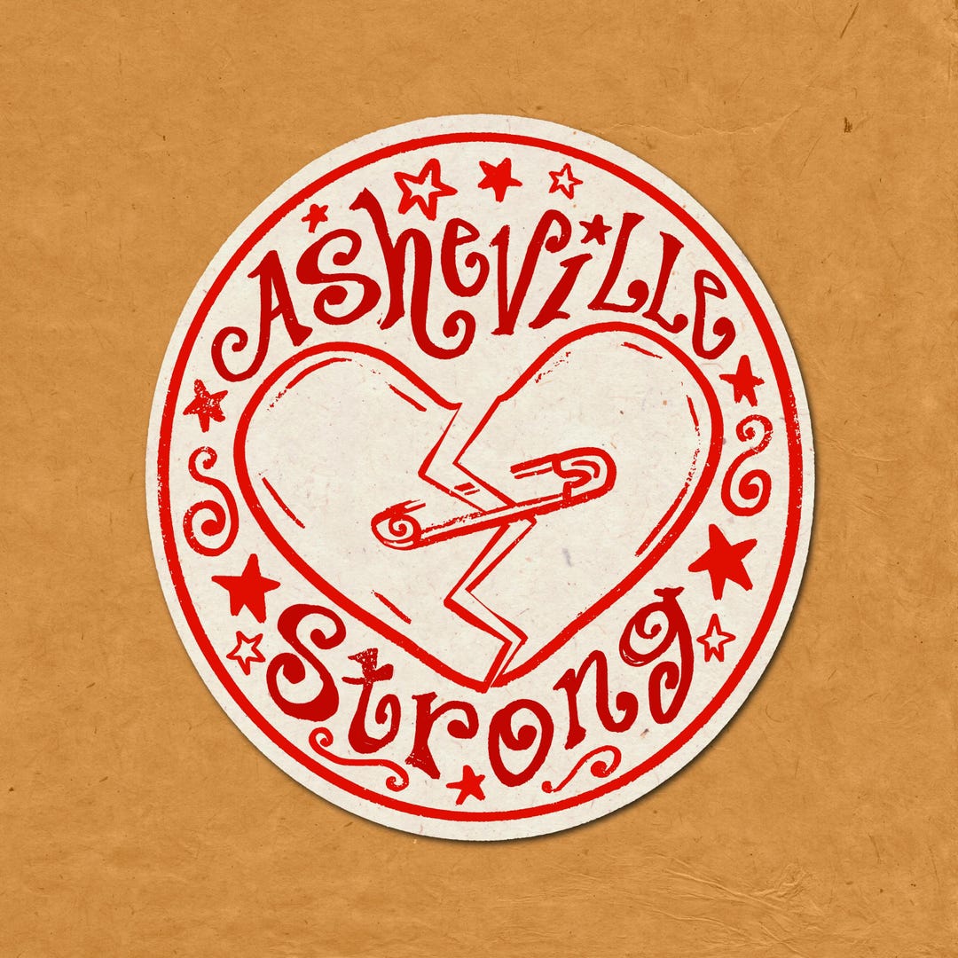 Asheville Strong Sticker - Etsy