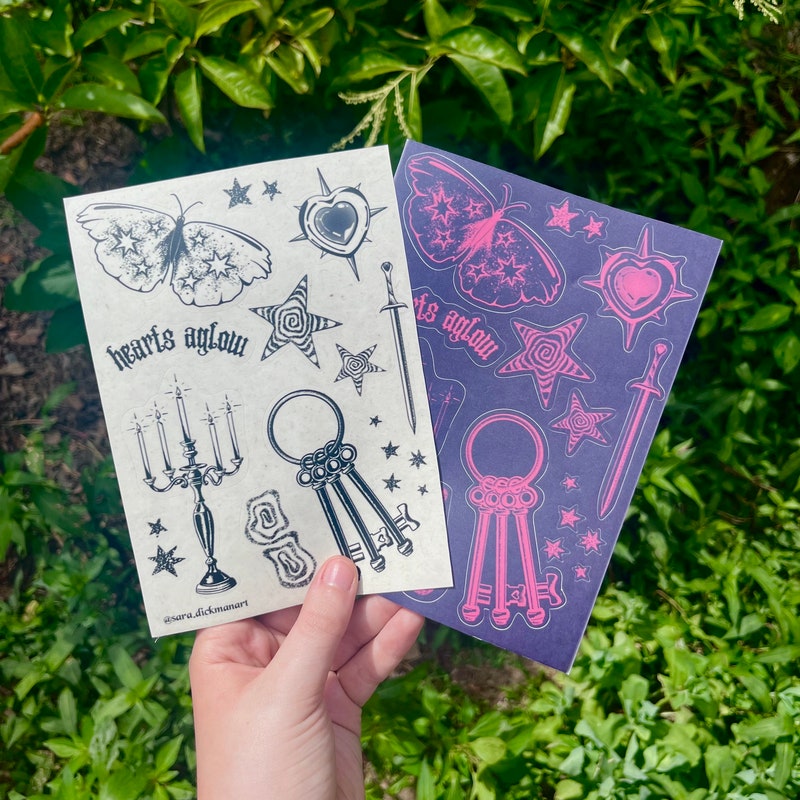 Flash Sticker - Etsy