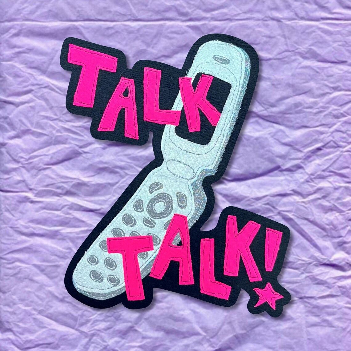 Talk Talk Flip Phone Waterproof Sticker - Etsy