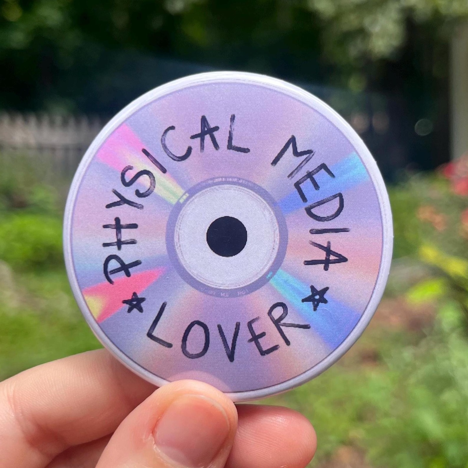 Physical Media Lover Dvd/cd Pin - Etsy