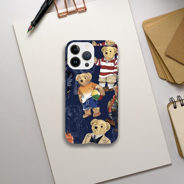 Polo Bear Phone Case - Etsy