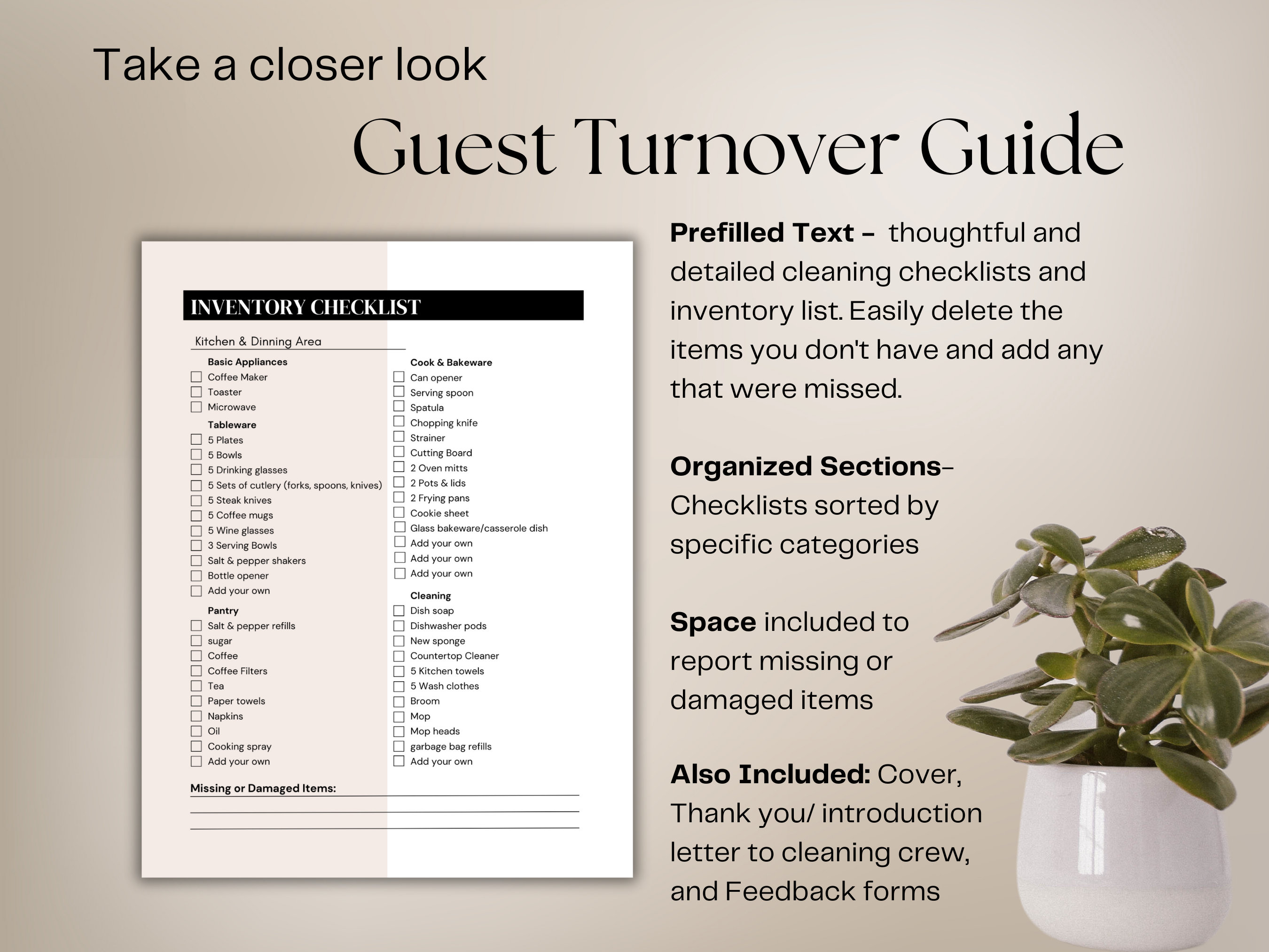 Airbnb Host Bundle, Cabin Theme, Airbnb Welcome Book, Guest Turnover ...
