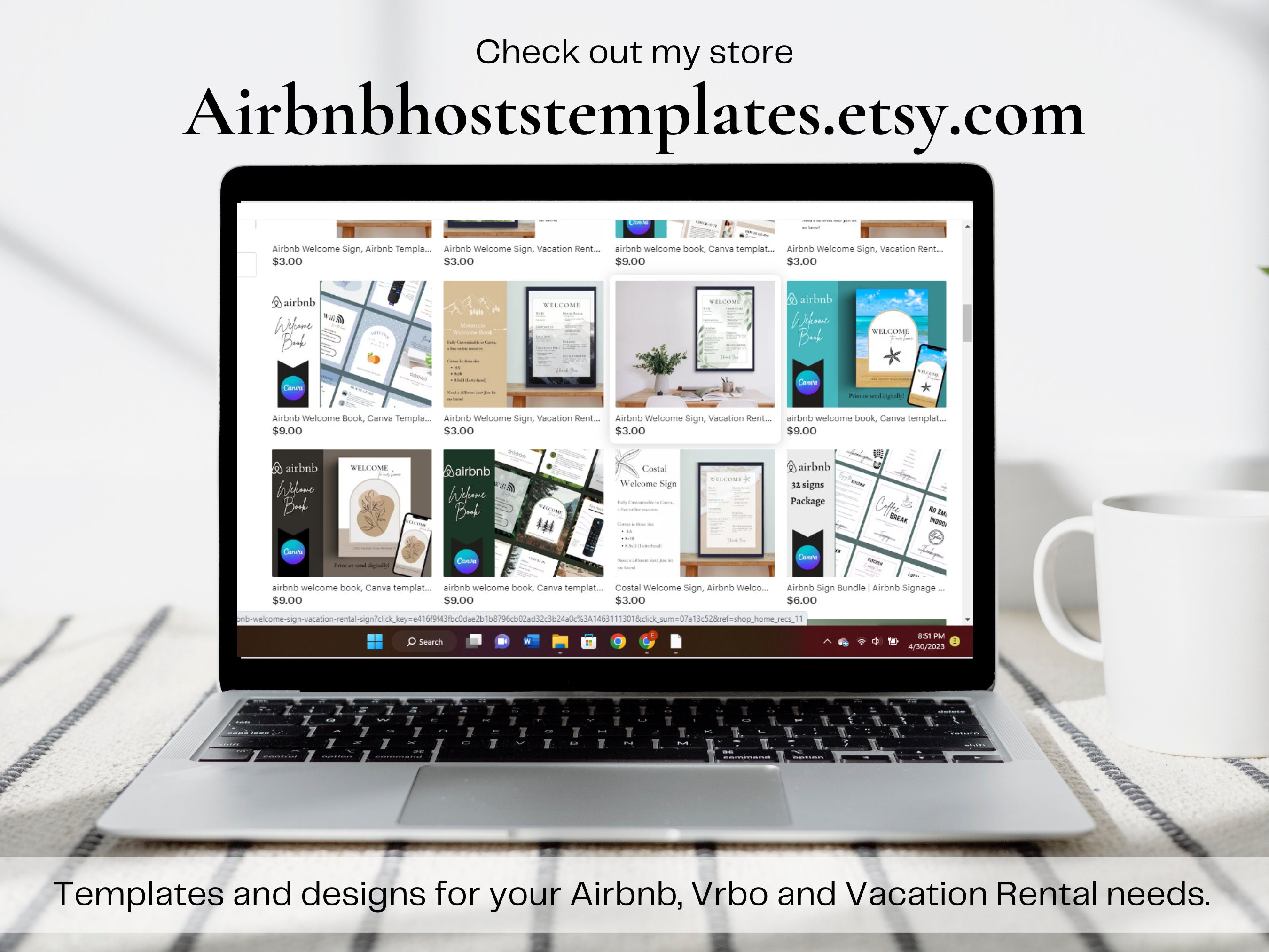 Airbnb Welcome Book, Canva Template, Vacation Rental Guest Book, Airbnb ...