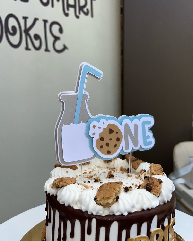 First Birthday Cake Topper - Cookie - Etsy