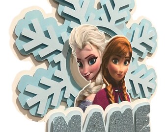Frozen Cake Topper - Etsy