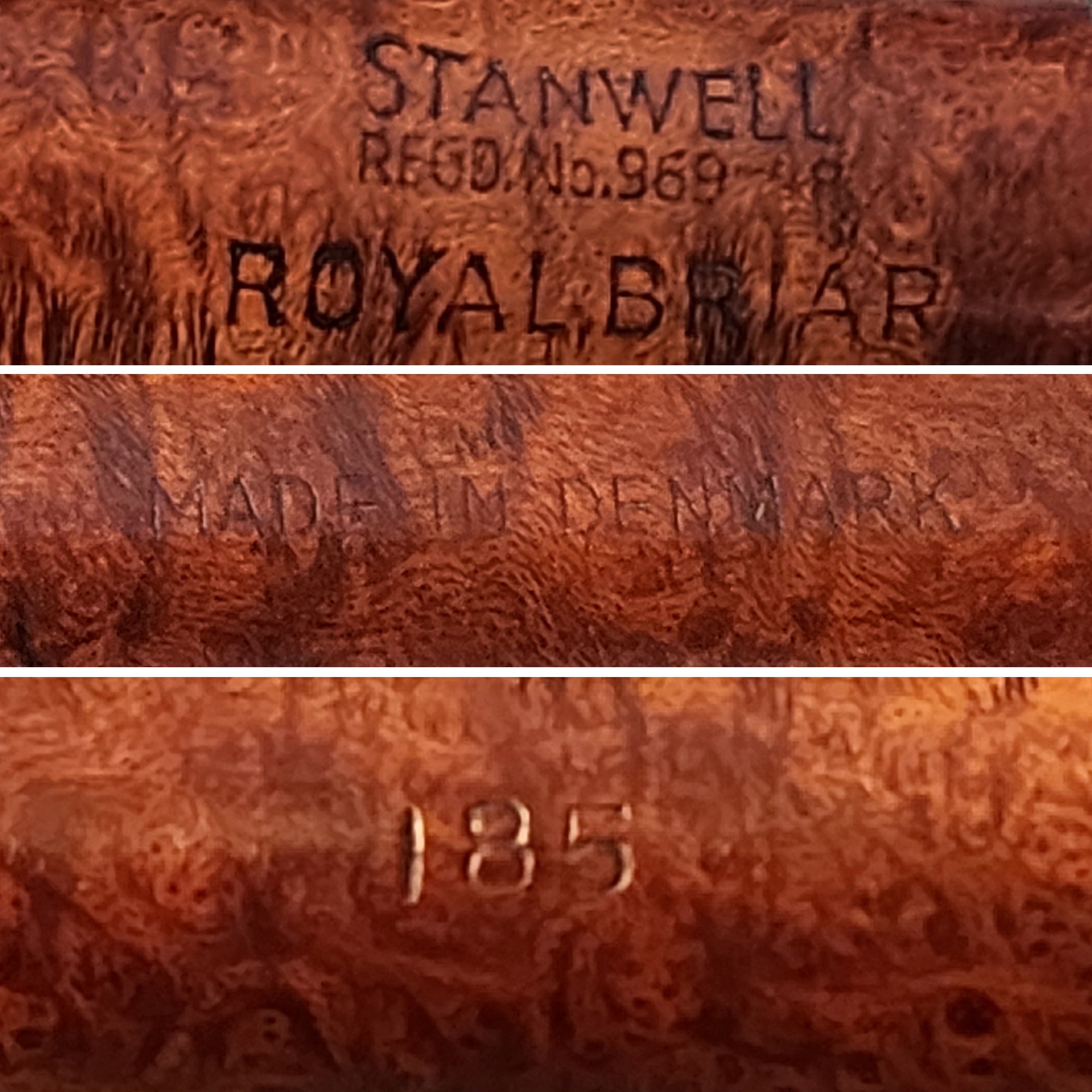 STANWELL ROYAL BRIAR 185 Redg. No. 969-48: Clean/nice - Etsy