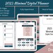 2023 Digital Planner, Minimal & Simple Digital Planner, Digital Planner ...