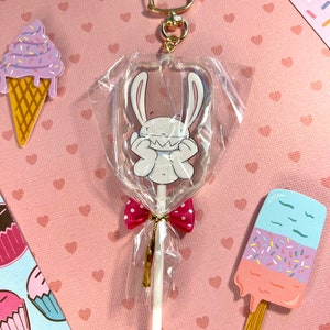 Max Lollipop Keychain- Sam and Max - Etsy