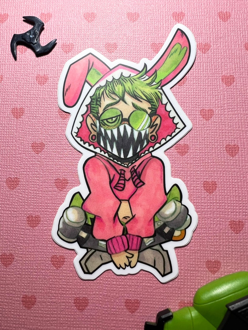 Bunny Octane Sticker Apex Legends - Etsy