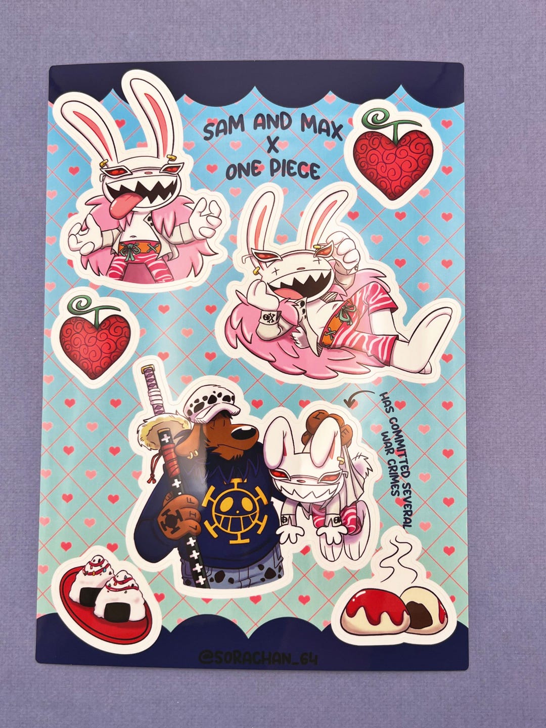 Sam and Max Crossover Sticker Sheet - Etsy