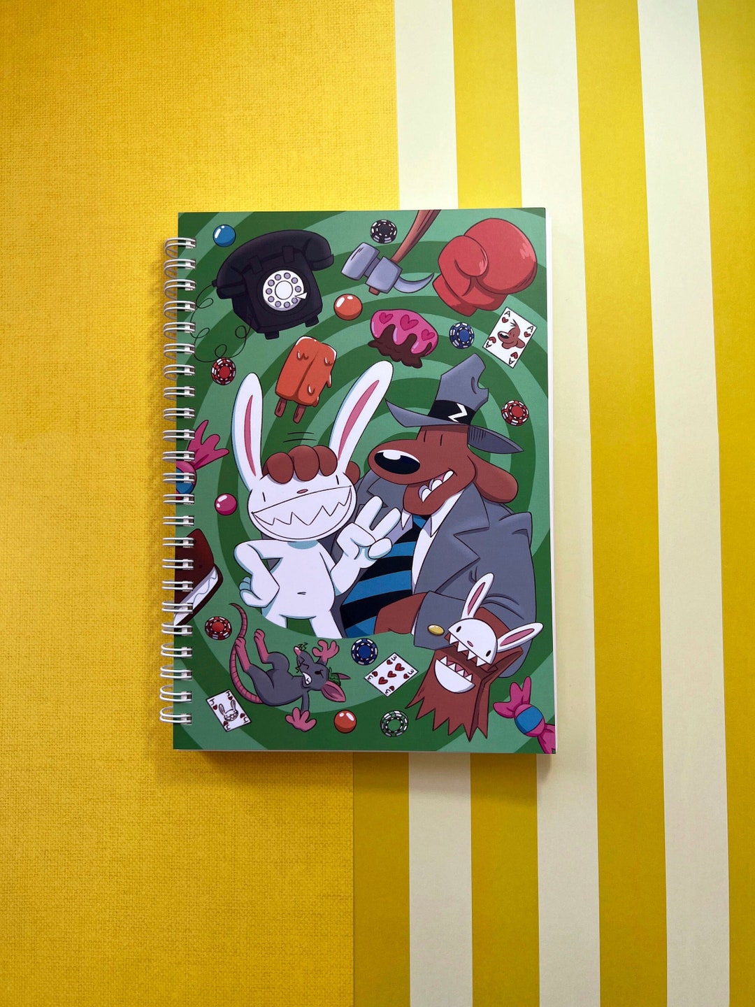 Sam and Max Spiral Notebooks - Etsy