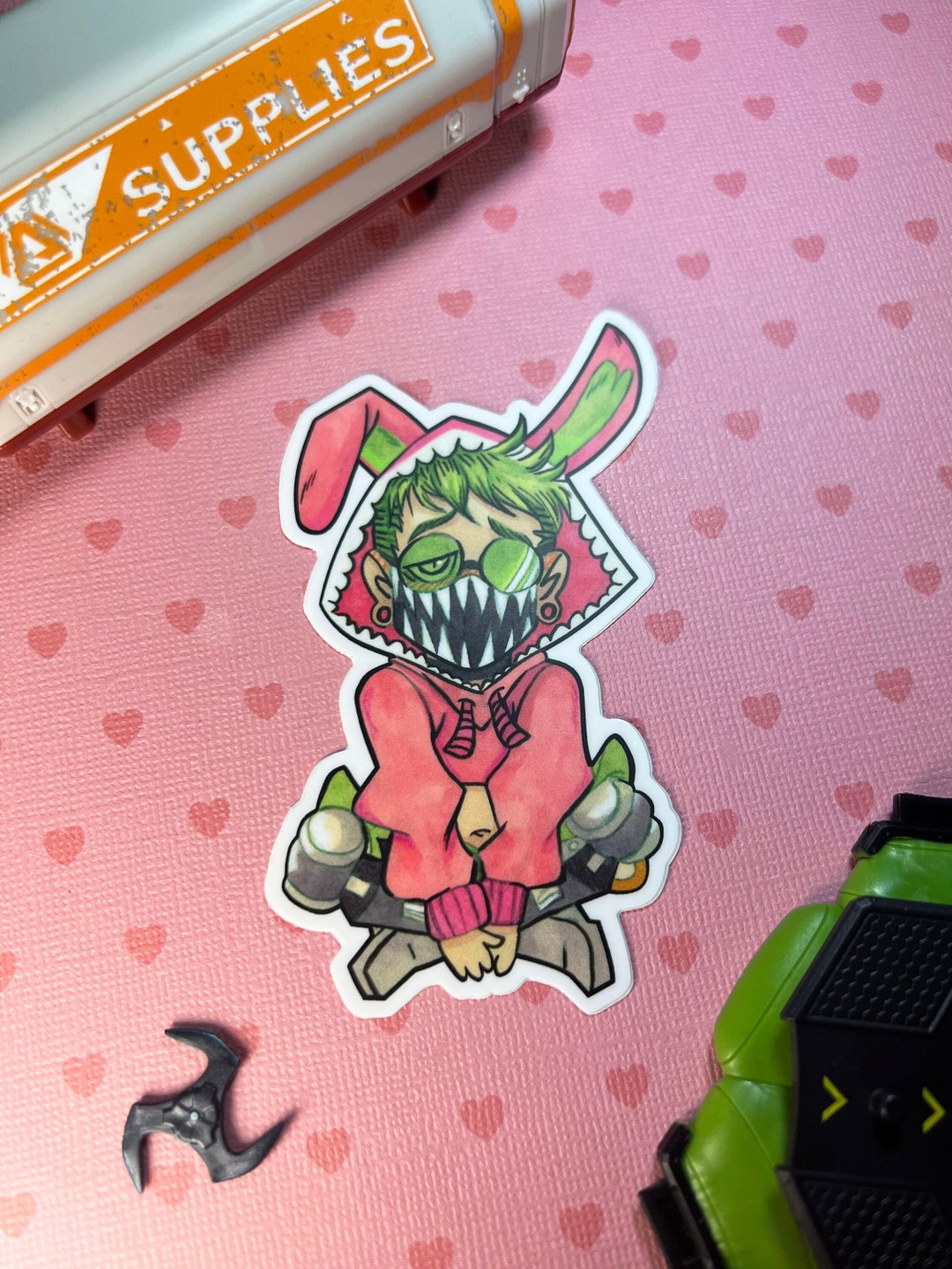 Bunny Octane Sticker- Apex Legends - Etsy