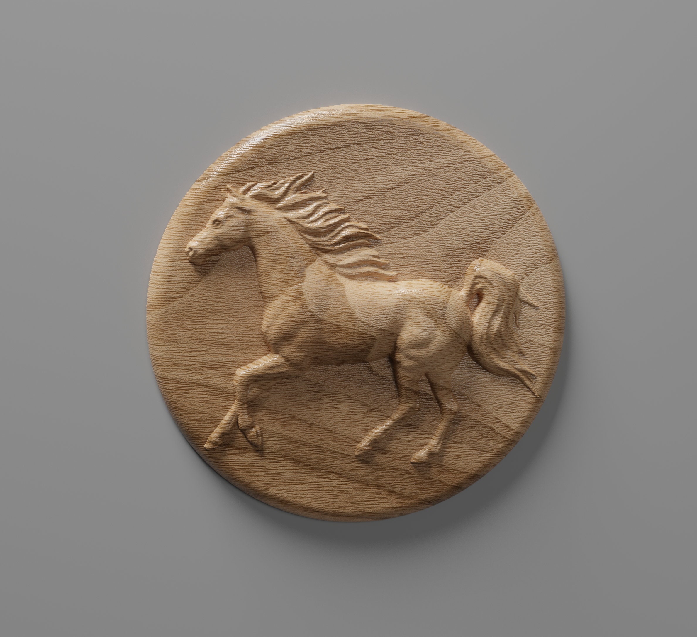 3D Horse STL Model for CNC, Carving & 3D Printing,router File,horse ...