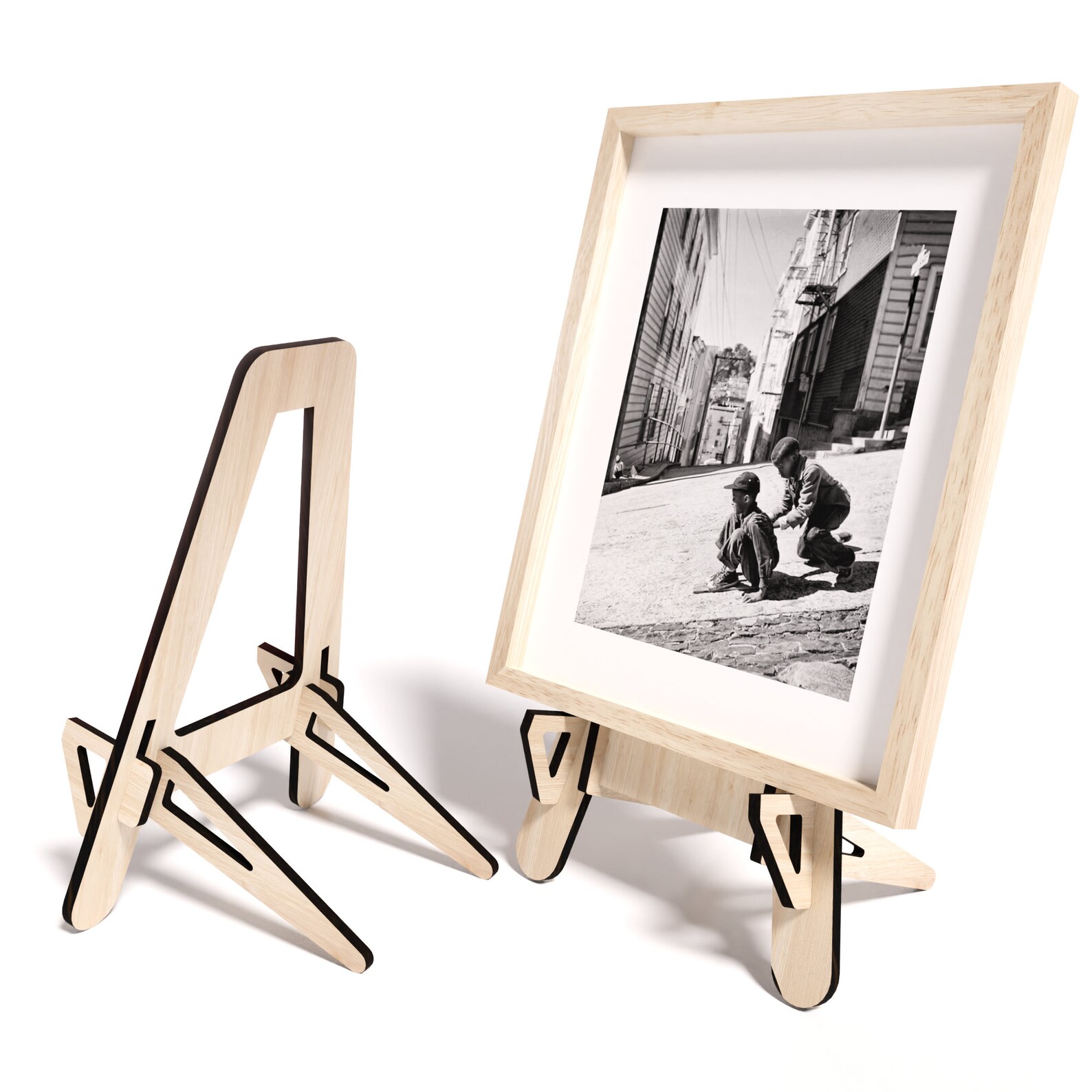 Laser Cut EASEL Stand, Display Stand SVG Laser Cut Files,glowforge ...