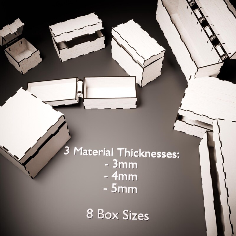 Laser Cut Box - Etsy