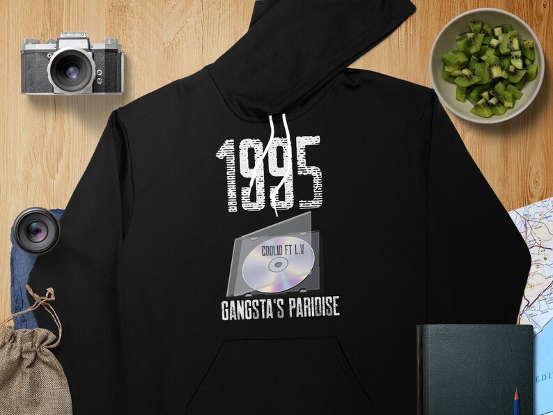 Vintage 90s Gangsta's Paradise Coolio Graphic Hoodie, Urban Streetwear ... Vintage 90s Gangsta's Paradise Coolio Graphic Hoodie, Urban Streetwear ...