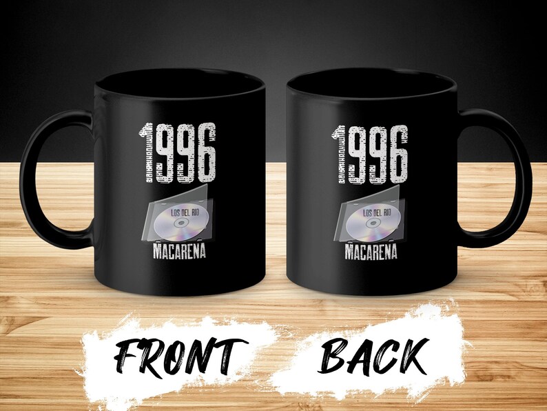 Retro 1996 Los Del Rio macarena Dance Mug, Music Mug, Vintage Music ...