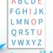 Basic Alphabet for Preschool Pre-k and Kindergarten Printable Download ...