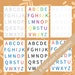 Basic Alphabet for Preschool Pre-k and Kindergarten Printable Download ...
