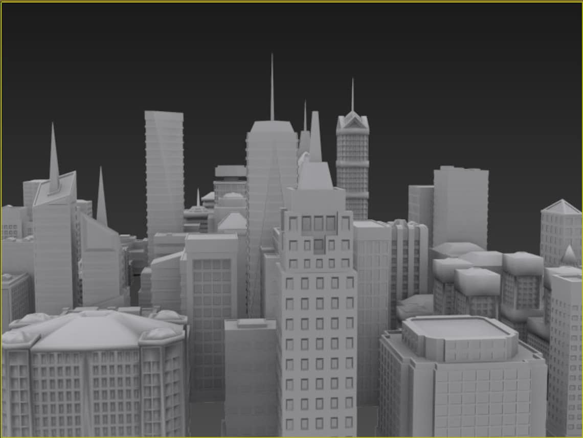 Over 50 Buildings and Skyscrapers for 3d Printing - Etsy
