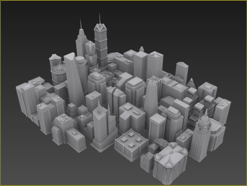 Over 50 Buildings and Skyscrapers for 3d Printing - Etsy