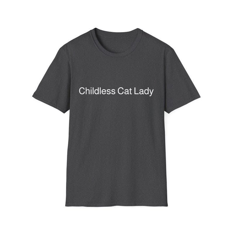 Childless Cat Lady T-shirt - Etsy
