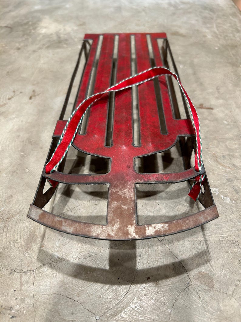 Rustic Sled - Etsy