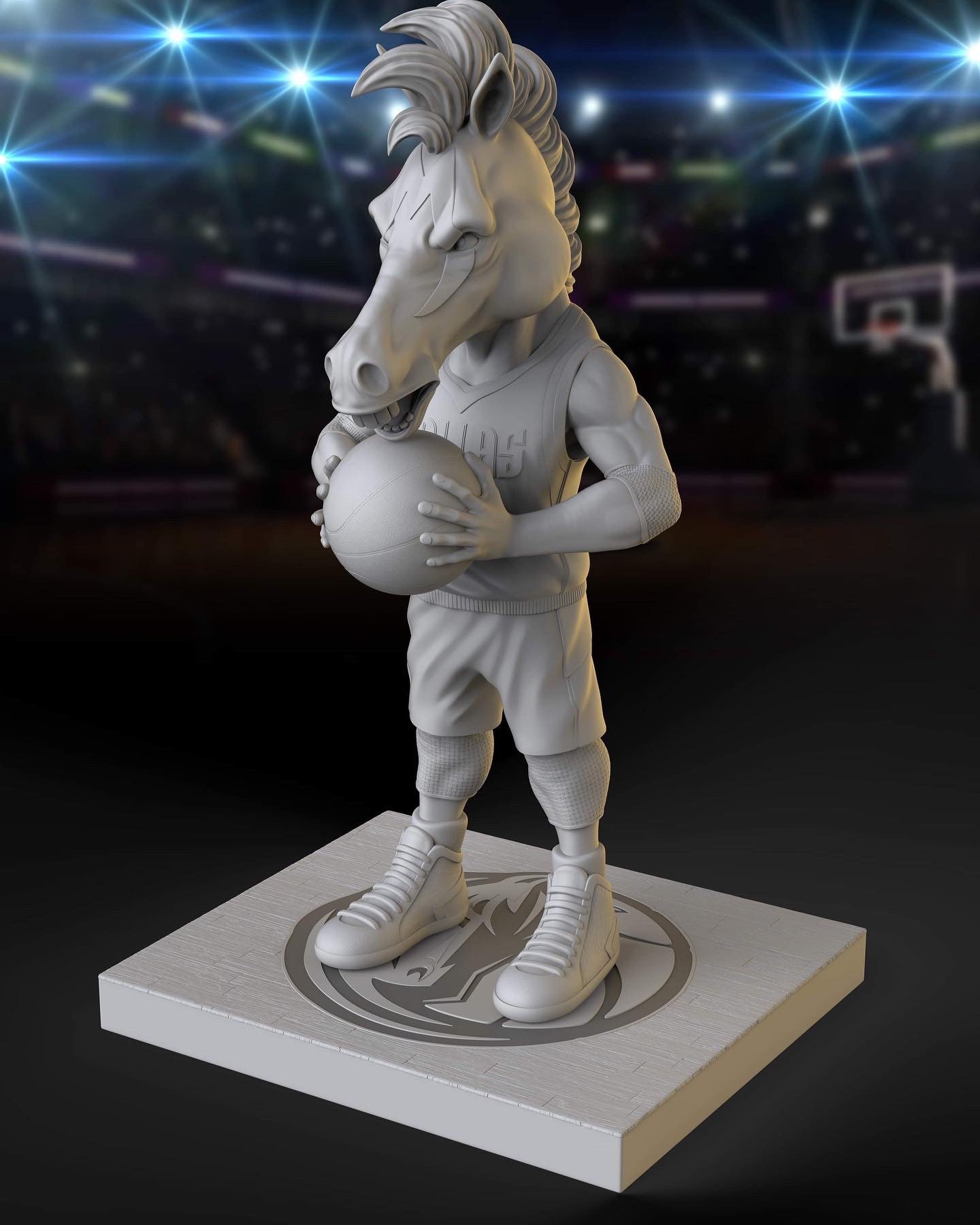 Dallas Maverick Champ Mascot Prototype - Etsy