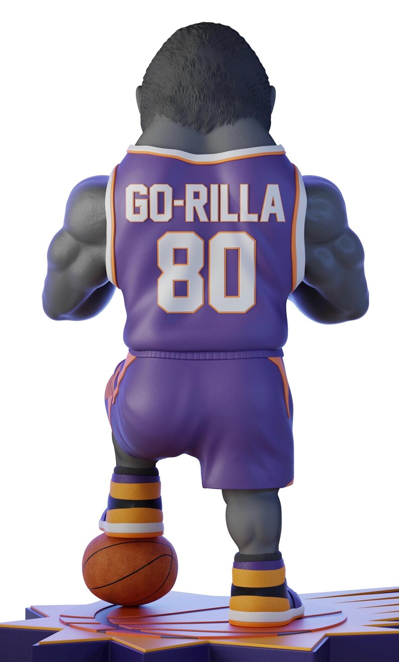 Meet Go the Gorilla! Official Mascot of the Phoenix Suns! - Etsy