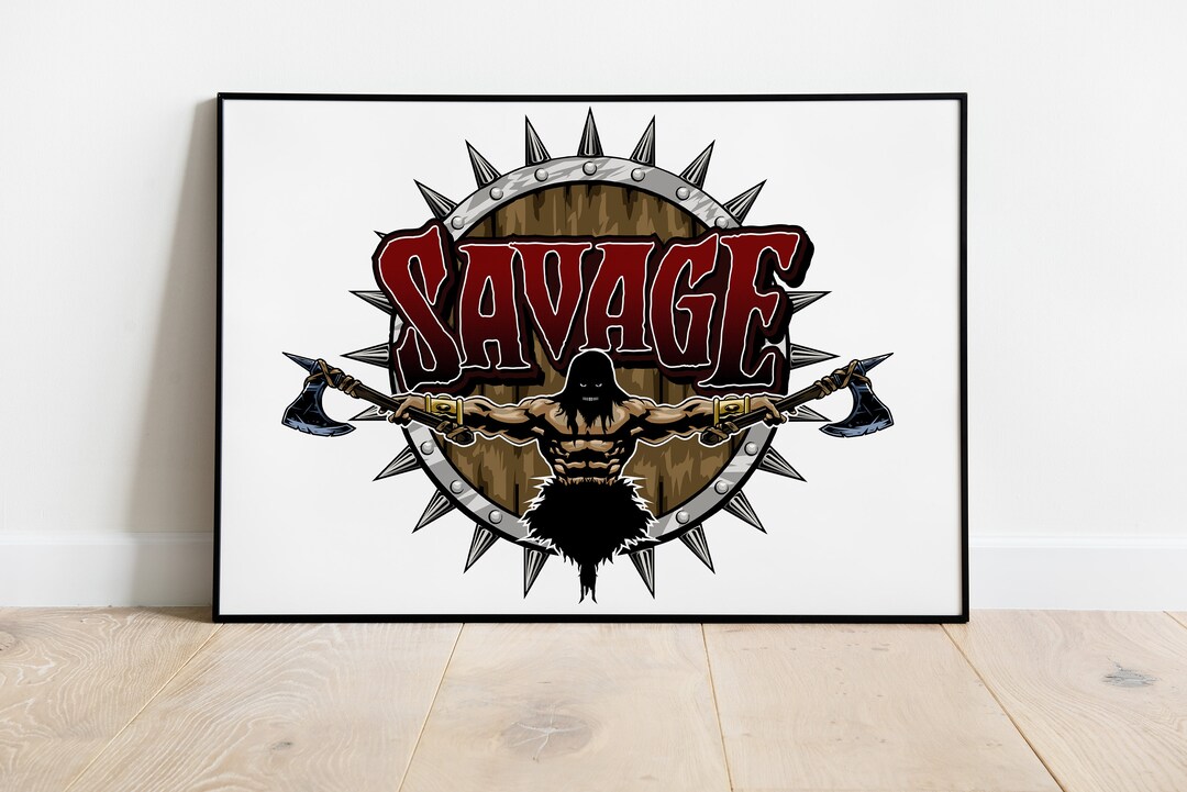 Savage Warrior Art, Line Art, Fantasy Art, Vector Art, Office Art ...