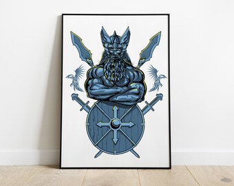 Odins Ravens, Norse Art, Line Art, Fantasy Art, Vector Art, Office Art ...