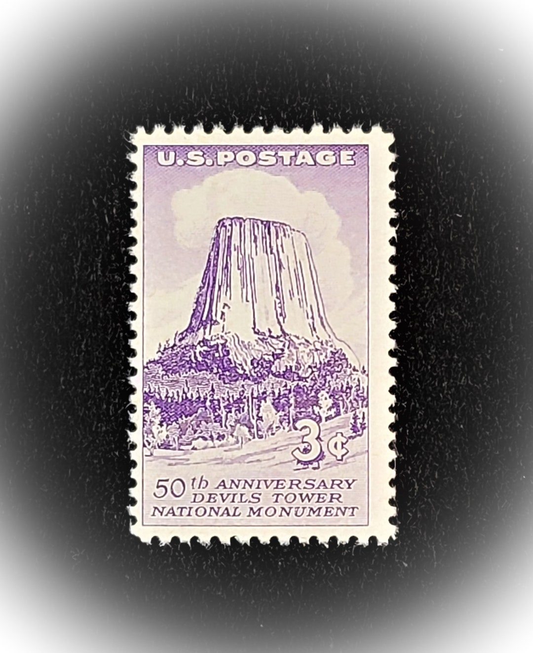 11 Devils Tower Stamps National Monument Wyoming US - Etsy