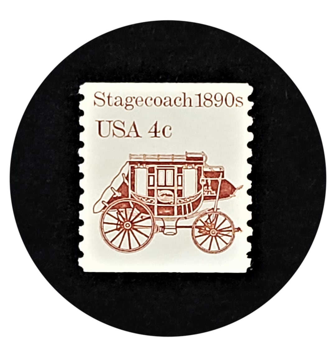 20 Stagecoach 1890s Stamps Transportation Series Coil - Etsy
