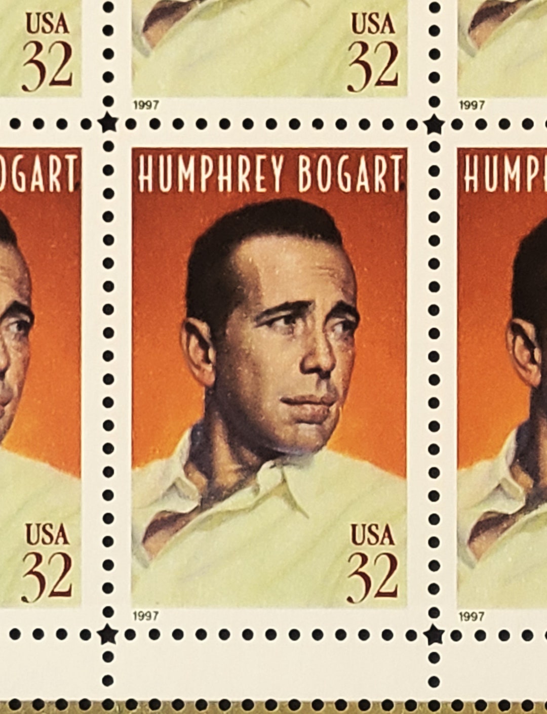 20 Humphrey Bogart Stamps Legends of Hollywood US Postage - Etsy