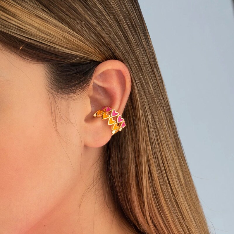 Heart Ear Cuff - Etsy
