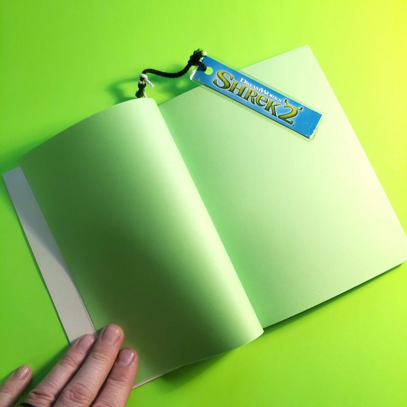 Upcycled VHS Sketch Journal - Shrek 2 - Etsy