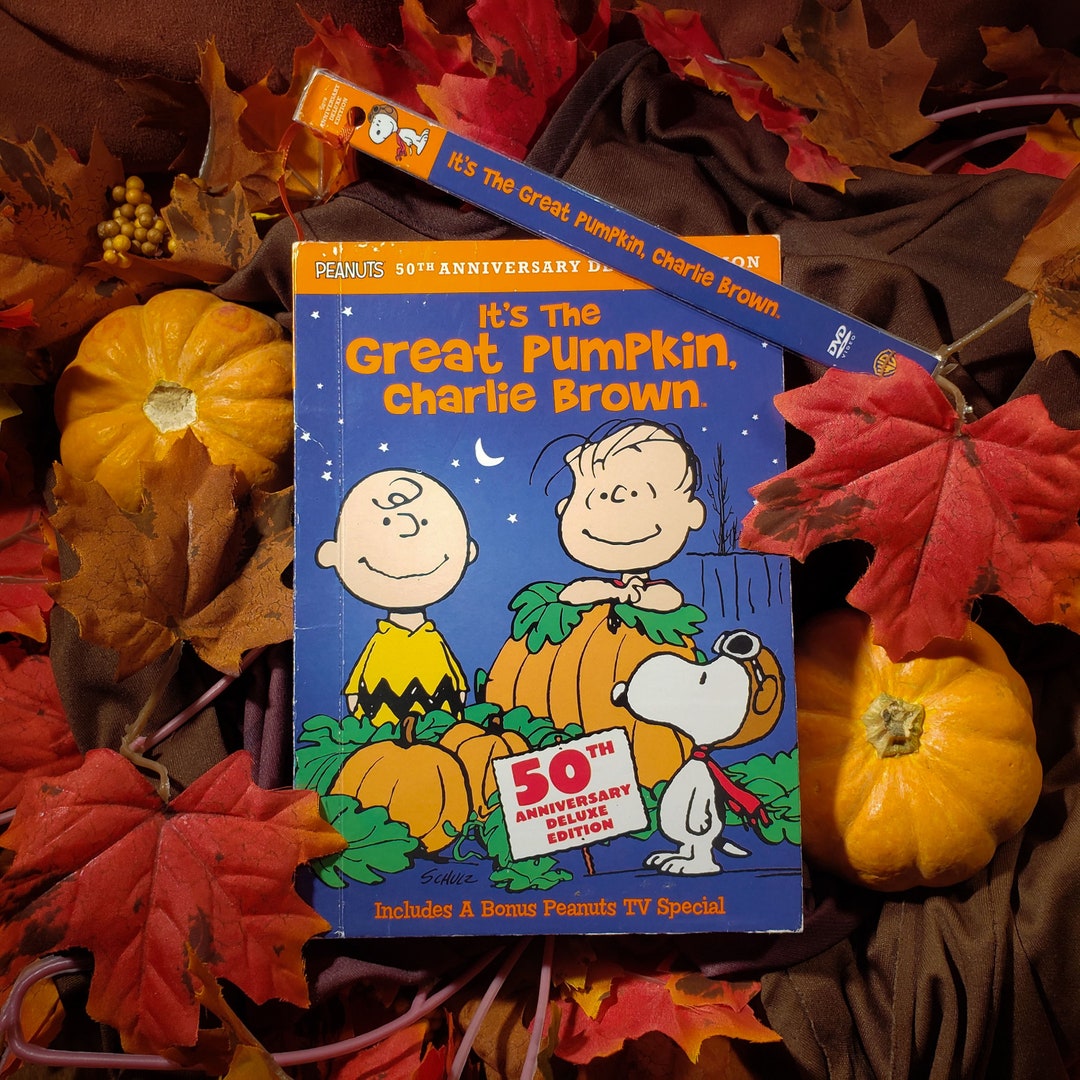 Peanuts it's the Great Pumpkin, Charlie Brown Handmade DVD Upcycled ...