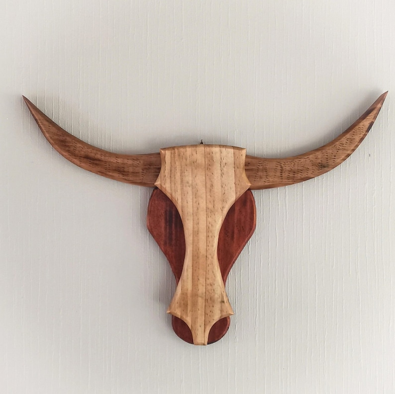 The Mighty Bulls Head / Wall Hanging - Etsy