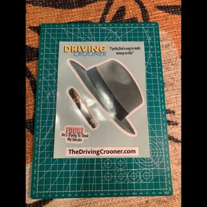The Driving Crooner Kit Bumper Sticker Sheet, Driving Crooner Window ...